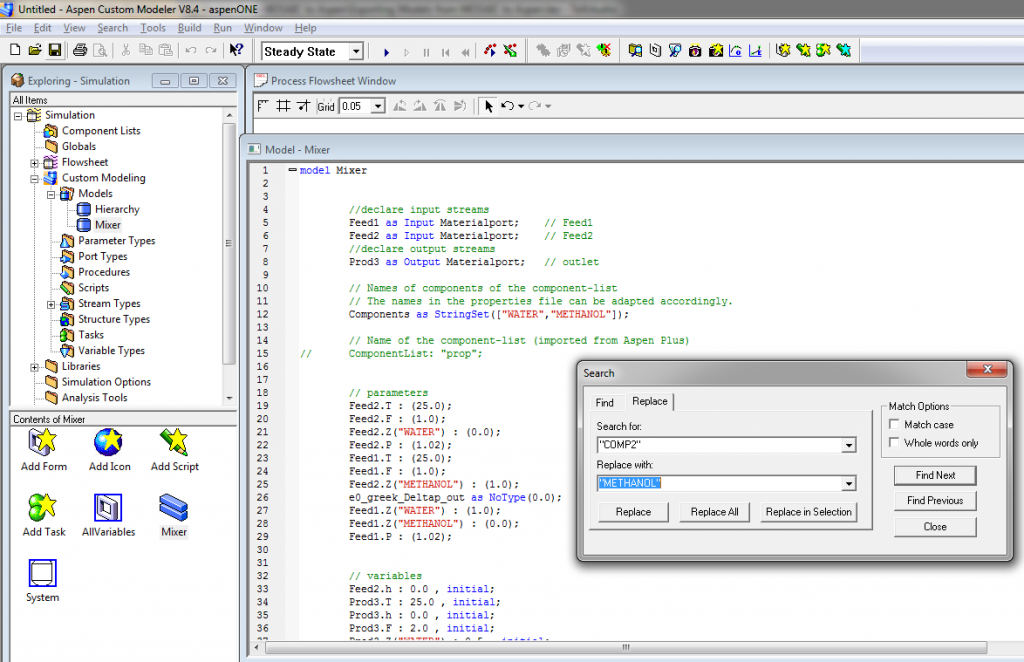 Use of Ports and Streams III – Creating a Unit for Flowsheet Simulators ...